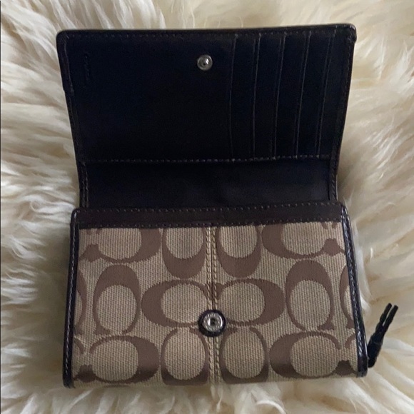 Coach | Bags | Nwot Coach Logo Wallet | Poshmark
